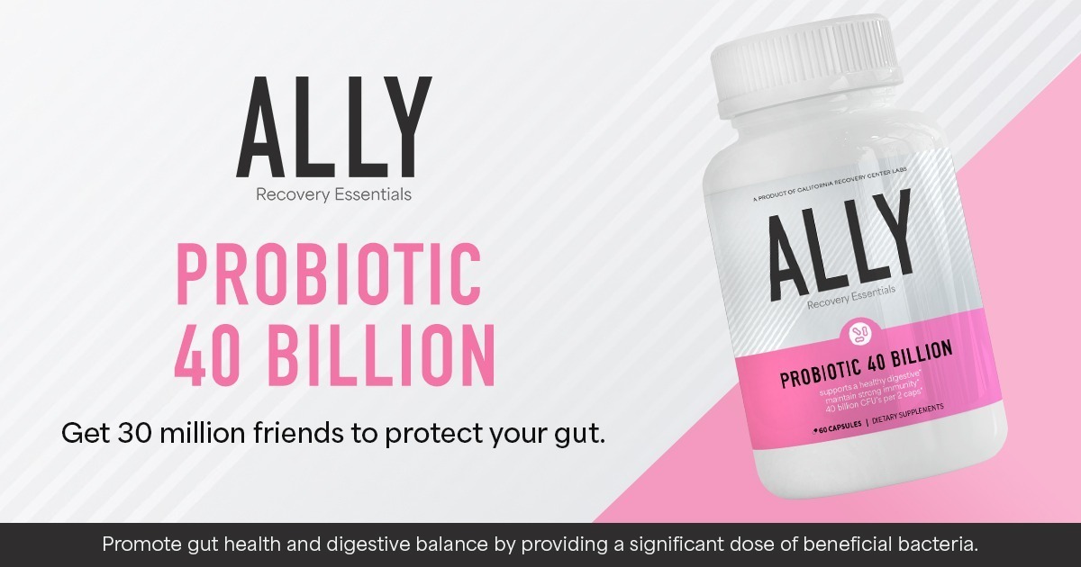 Probiotic 40 Billion for Gut Health Support | The ALLY Essentials